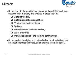 Deusto Business School Digital Lab | PPT