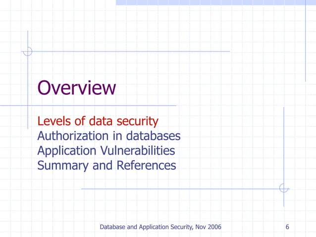 DBSecurity-Overview database securityPPT | PPT