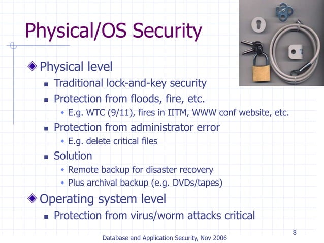 DBSecurity-Overview database securityPPT | PPT