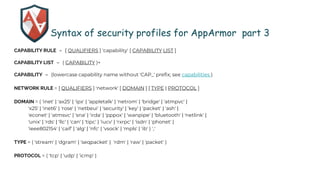 Db Security Seminar AppArmor | PPT