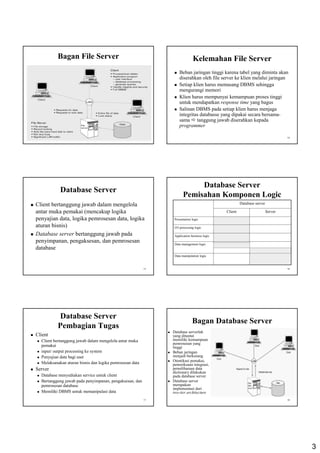Database Server | PDF