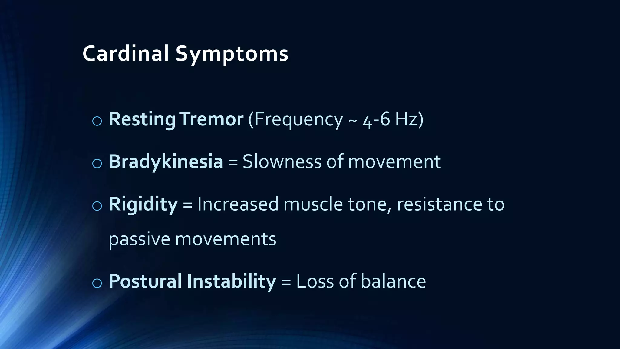 DBS for Parkinson's disease. | PPTX