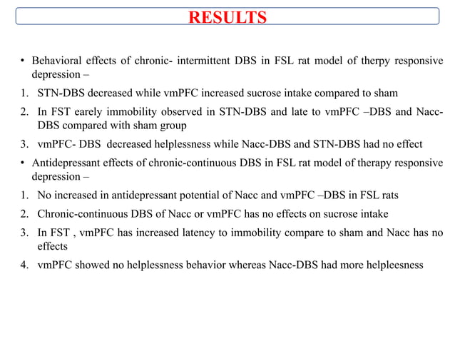Deep brain stimulation | PPTX