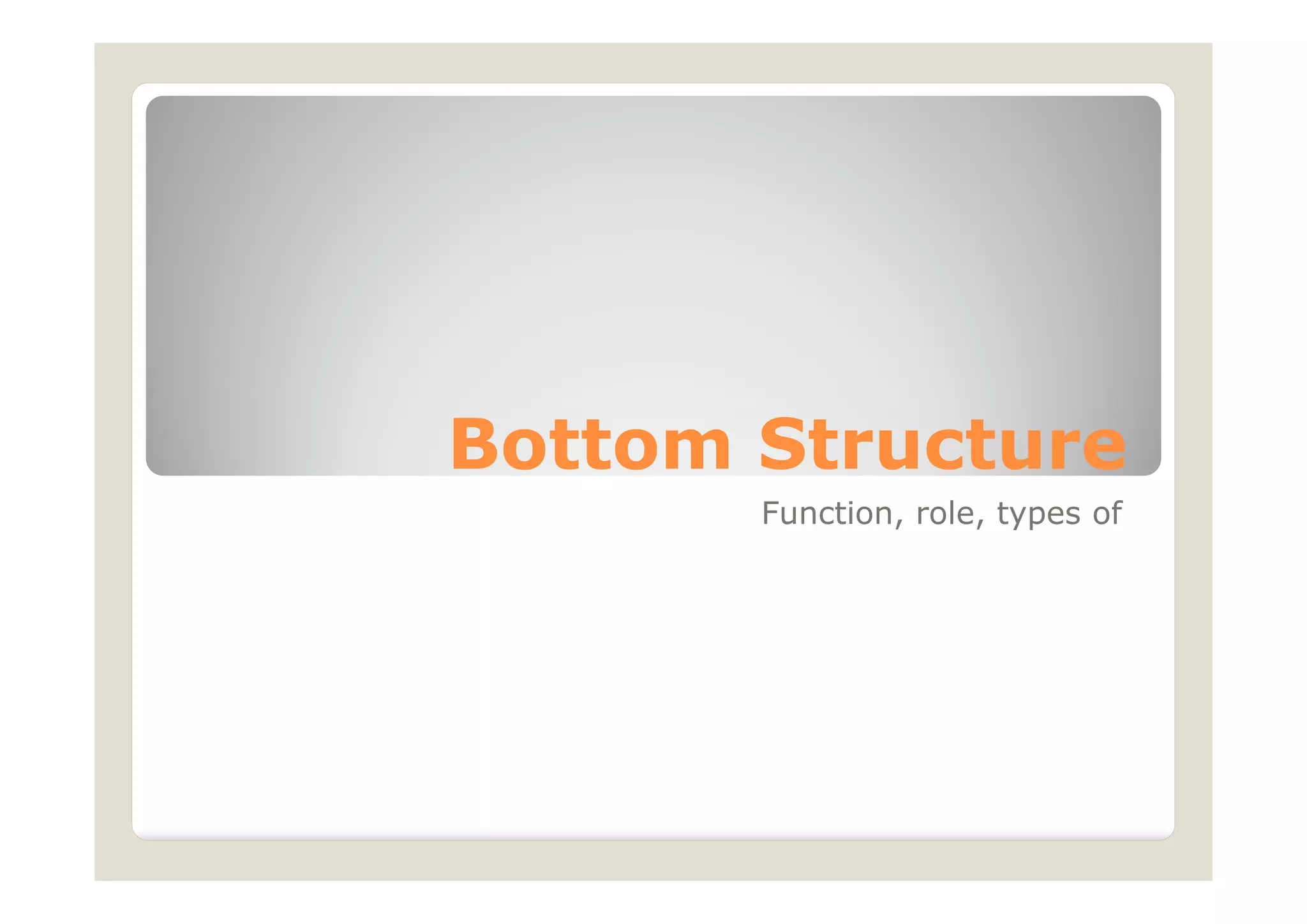 double bottom structure | PDF