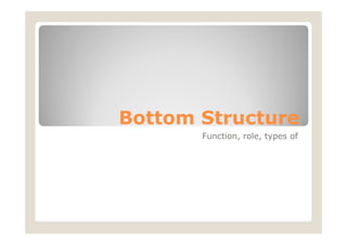 double bottom structure | PDF