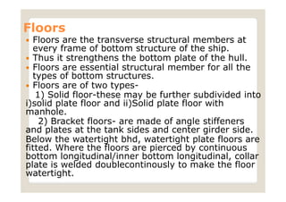 double bottom structure | PDF