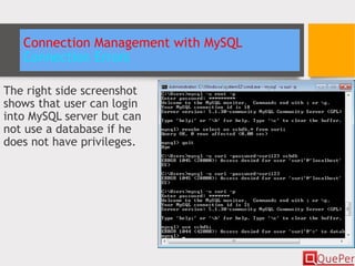 Database Systems - SQL - DCL Statements (Chapter 3/4) | PPTX | Databases | Computer Software and ...