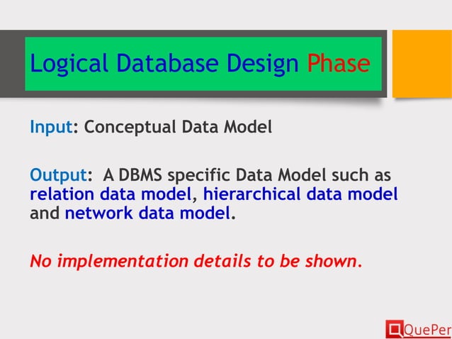 Database Systems - Introduction to Database Design (Chapter 4/1) | PPT