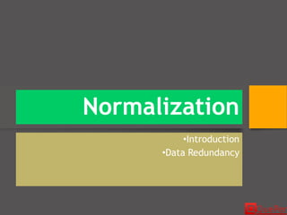 Database Systems - Normalization of Relations(Chapter 4/3) | PPT