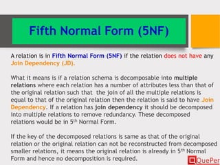 Database Systems - Normalization of Relations(Chapter 4/3) | PDF