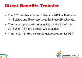 Direct Benefit Transfer | PDF