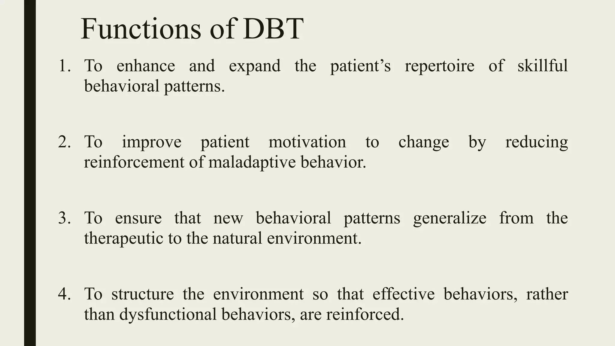Dialectical Behavior Therapy | PPTX