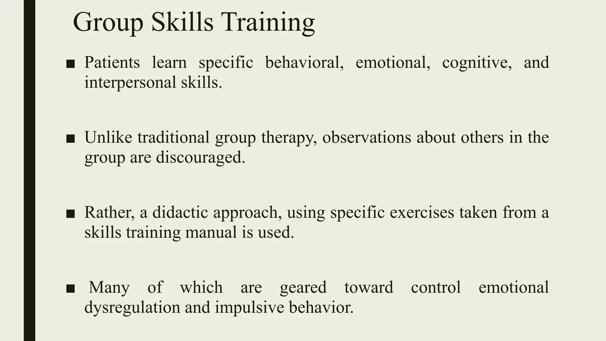 Dialectical Behavior Therapy | PPTX
