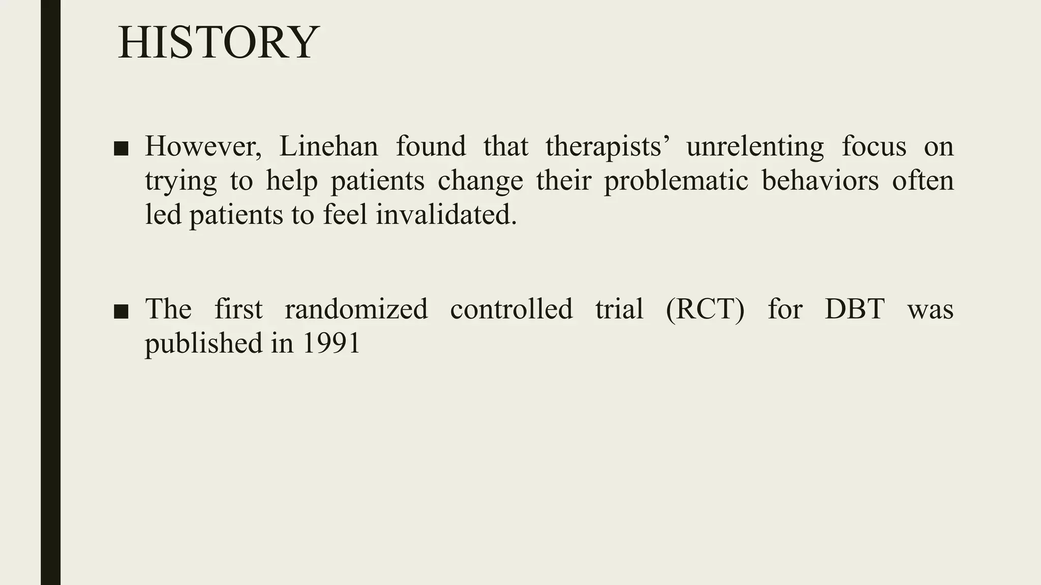 Dialectical Behavior Therapy | PPTX