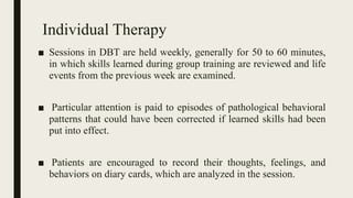 Dialectical Behavior Therapy | PPTX