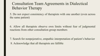 Dialectical Behavior Therapy | PPTX