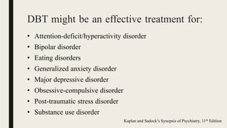 Dialectical Behavior Therapy | PPTX