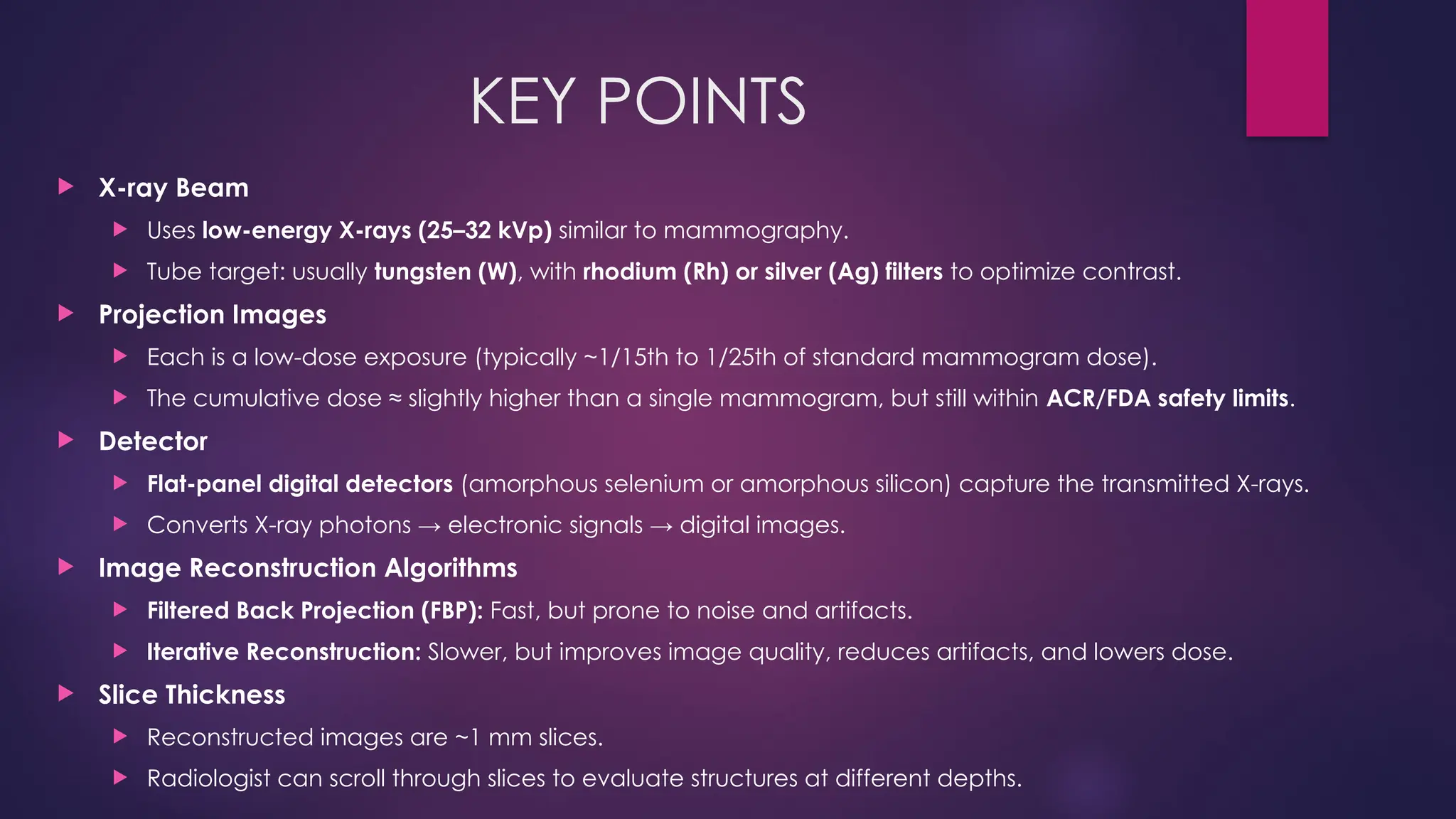 Digital breast tomosynthesis imaging .pptx