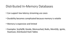 Your Guide to Streaming - The Engineer's Perspective | PPTX | Databases ...