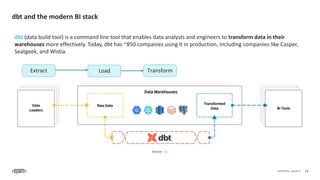 DBT ELT approach for Advanced Analytics.pptx