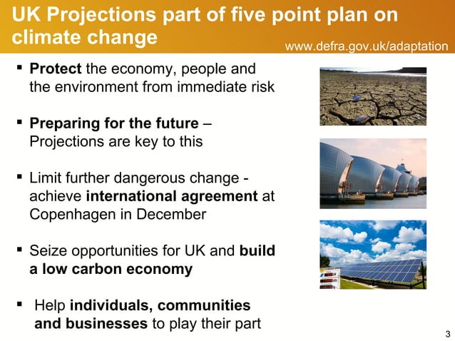 UK Climate Projections 2009 | PPT
