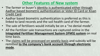 DBT in fertiliser | PPTX