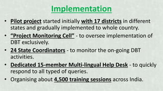 DBT in fertiliser | PPTX