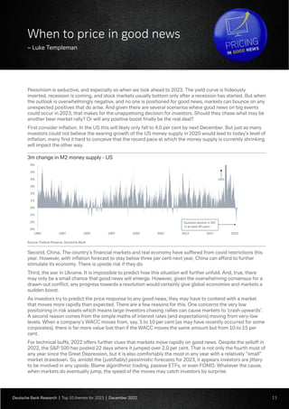 Deutsche Bank - Top 10 themes for 2023 | PDF | Economy | Business and ...