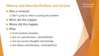 Dialectical Behavior Interventions: Problem Solving | PPTX