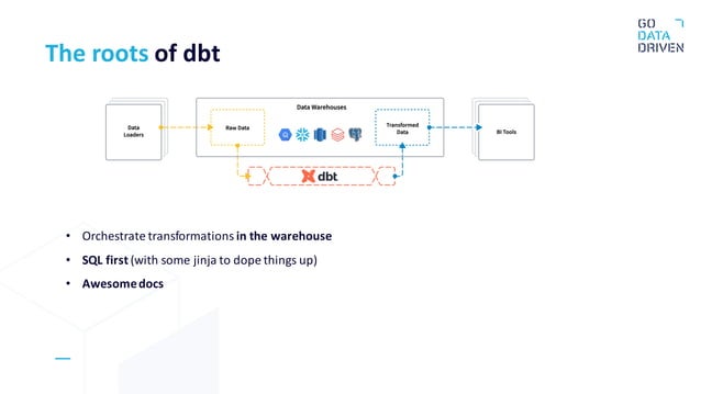 dbt Python models - GoDataFest by Guillermo Sanchez | PPT
