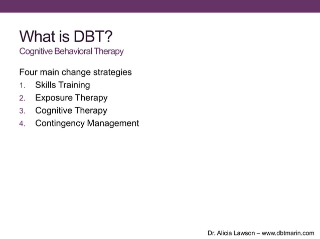 Dbt substance abuse presentation