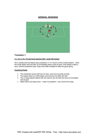 Dbu arsenal-fodboldovelser | PDF