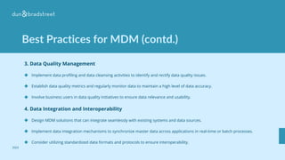 Unlocking the Power of Data: Key Benefits of Master Data Management | PDF | Databases | Computer ...