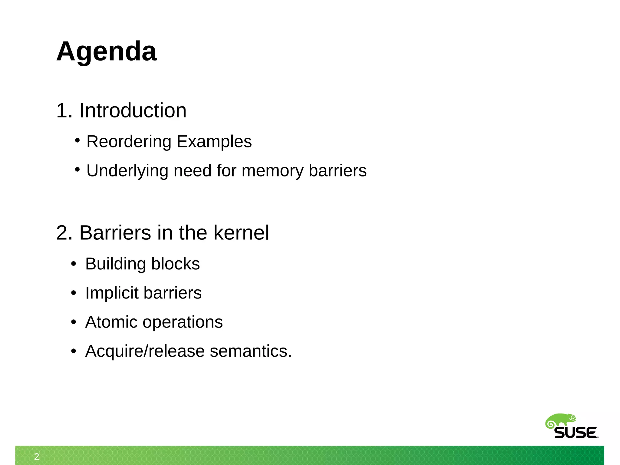 Memory Barriers in the Linux Kernel | PDF