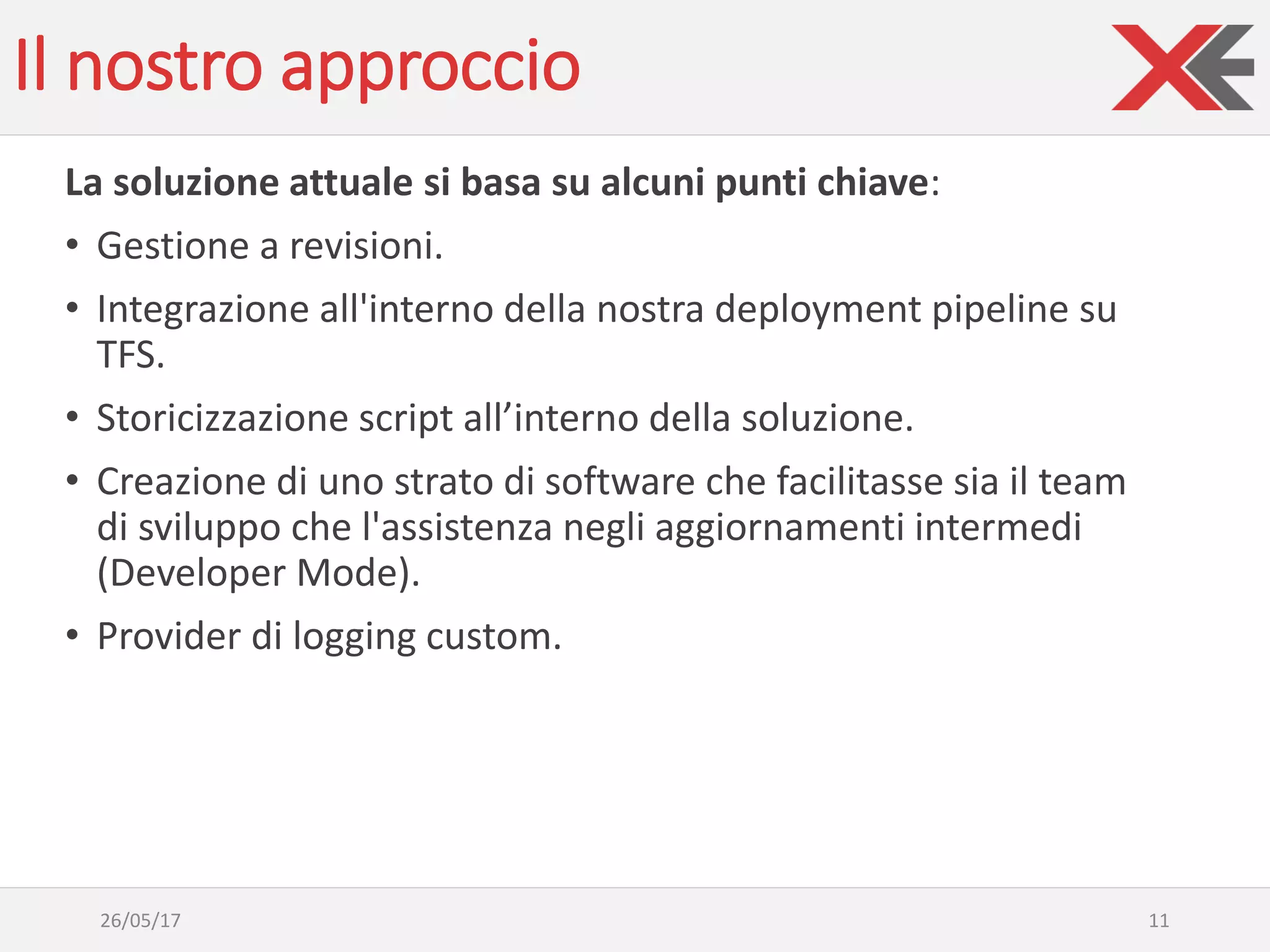 DbUp - A real case of database migration | PPTX