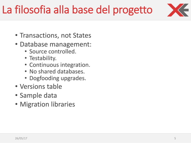 DbUp - A real case of database migration | PPTX