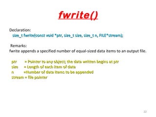 File handling in c | PPT