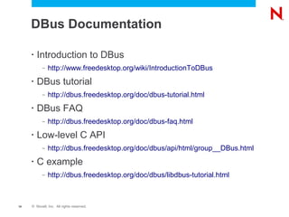 DBus PolicyKit and YaST | PPT