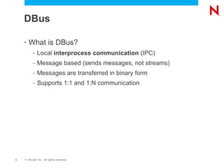 DBus PolicyKit and YaST | PPT