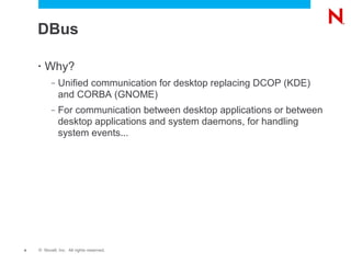 DBus PolicyKit and YaST | PPT