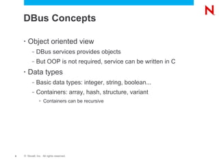 DBus PolicyKit and YaST | PPT