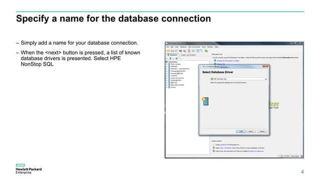 DbVisualizer for NonStop SQL | PPT