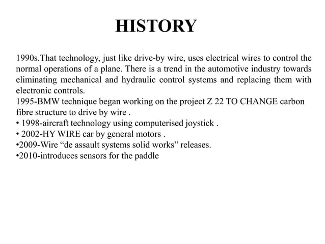 Drive-by-Wire system in automobile | PPTX | Radio Control | Hobbies ...