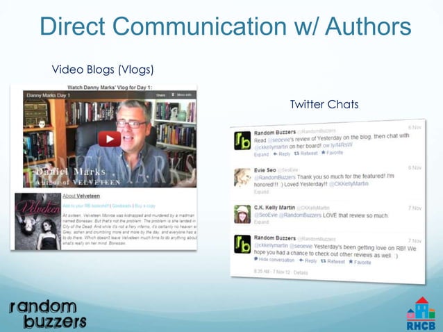 Random Buzzers: Driving word of mouth with a YA audience | PPTX