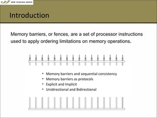 Memory Barriers | PPT