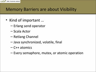 Memory Barriers | PPT
