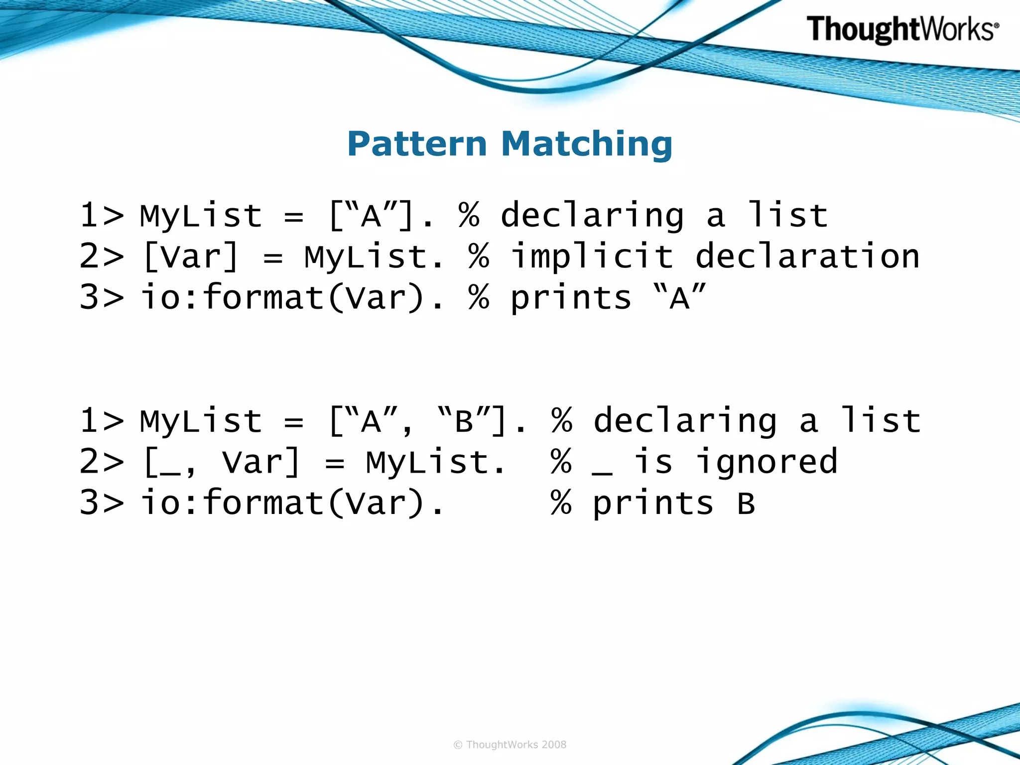 The Erlang Programming Language Ppt