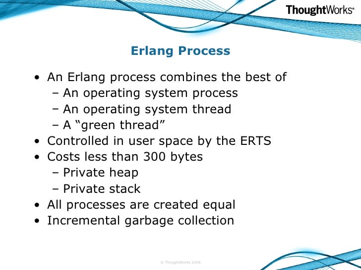 The Erlang Programming Language