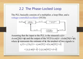 carrier synchronization | PPTX
