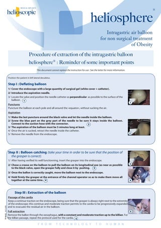Heliosphere Intragastric Balloon | PDF